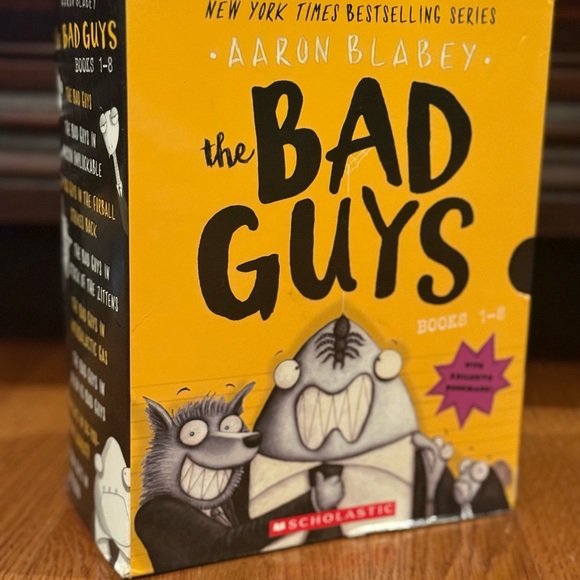 Scholastic | Other | Scholastic The Bad Guys Box Set Yellow And Black ...